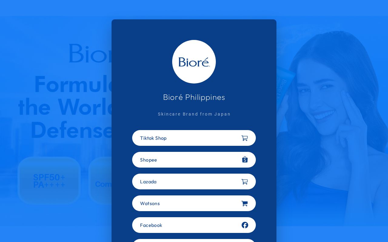 Bioré Philippines